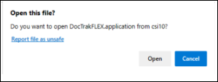 Doc-Trak FLEX ClickOnce Applications with Edge, Chrome & Firefox ...